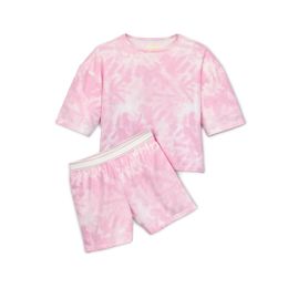 Tchibo - Pyjama - M&auml;dchen - Gr. 170/176 - wei&szlig;/print