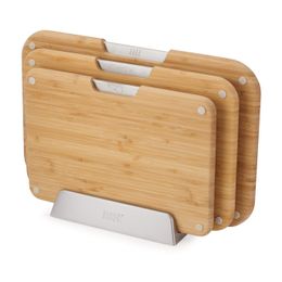3 Joseph Joseph Boards Bamboo Schneidebretter - naturfarben