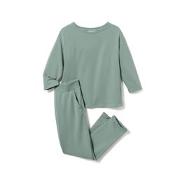 Tchibo - Loungewear-Anzug - Damen - Gr. S - gr&uuml;n