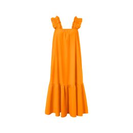 Tchibo - Popeline-Kleid - Damen - Gr. 42 - orange