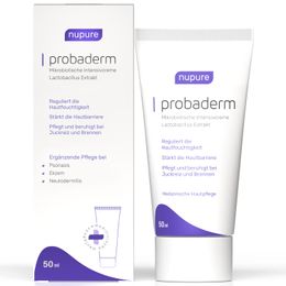 nupure Probaderm 2 Packungen - Intensivcreme bei Akne, Pickeln und Hautproblemen, reguliert die Hautfeuchtigkeit & st&auml;rkt die Hautbarriere