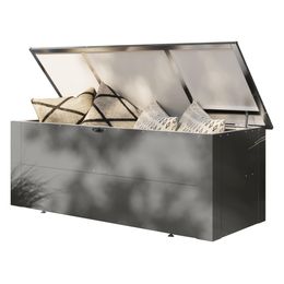 Karibu Aluminium-Auflagenbox 3 - 181,5x79,5x72,5cm - grau - Aluminium