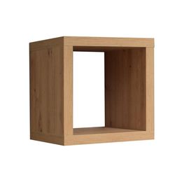 Tchibo - W&uuml;rfelregal - 40x40x41cm - braun - Holz / Eichenholz