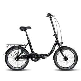 Hawk Bikes Alu Faltrad Folder 3.0 - schwarz