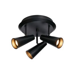 Tchibo - Deckenleuchte - 36x36x20cm - schwarz - Metall