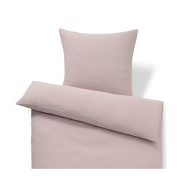 Tchibo - Musselin-Bettw&auml;sche - ros&eacute;