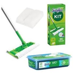 Swiffer Starter Kit Reine Frische mit Feucht- und Trockent&uuml;chern 1 Set