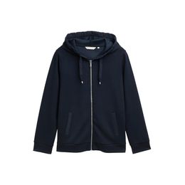 Tom Tailor Women + Zip-Up Hoodie female Blue size 48