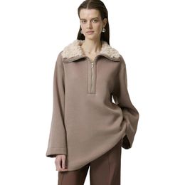 Touche Prive Sweatshirt Damen Gr&ouml;&szlig;e M taupe