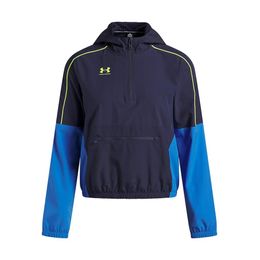 Under Armour Athletic Zip-Up Hoodie female Blue size XL