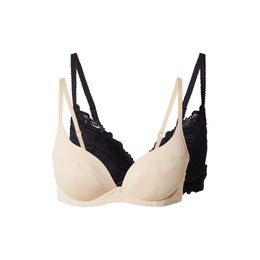 Dorina Bra female Beige, Black size 70