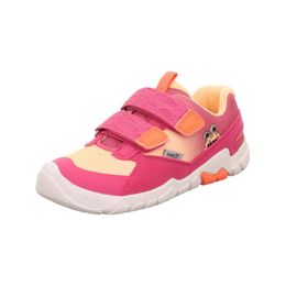 Superfit Sneaker 'Trace' Jungen Gr&ouml;&szlig;e 34 apricot / pink