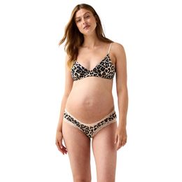 Lindex Maternity Umstand Slip Damen Gr&ouml;&szlig;e XL nude / hellbraun / schwarz