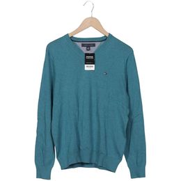 Tommy Hilfiger Pullover Herren Gr&ouml;&szlig;e M Second Hand t&uuml;rkis