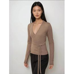 Hiccup Shirt Damen Gr&ouml;&szlig;e XL dunkelbeige