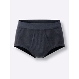w&auml;schepur men Herren Slip, marine-bedruckt, Gr&ouml;&szlig;e 6