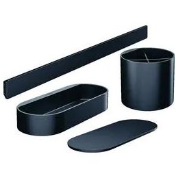 Hansgrohe WallStoris Badezimmerset, 27968670, Farbe: Schwarz Matt