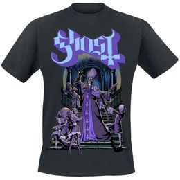 GHOST Masquerade T-Shirt schwarz in 4XL GHOSRX103773BK