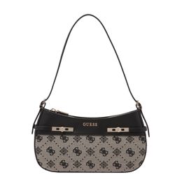 Guess Schultertasche 'Melinda' Damen Gr&ouml;&szlig;e One Size beige / schwarz