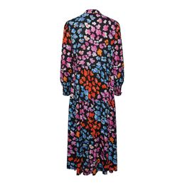 Y.A.S YAS Kleid 'YASAlira' Damen Gr&ouml;&szlig;e 34 himmelblau / orchidee / koralle / schwarz Winterkleid
