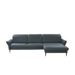 Mondo Ecksofa Mirum blau Ma&szlig;e (cm): B: 337 H: 88 T: 180.0 Sofas > Sofas nach Material > Ledersofas &raquo; Sofa DE
