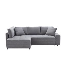 bobb Ecksofa mit pflegeleichtem Bezug Arissa de Luxe grau Ma&szlig;e (cm): B: 268 H: 91 T: 215.0 Sofas > Sofas nach Material > Stoffsofas &raquo; Sofa DE