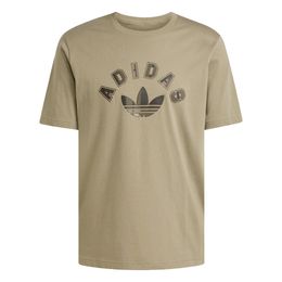 adidas originals T-Shirt 'Tartan' Herren Gr&ouml;&szlig;e XXL anthrazit / khaki / oliv