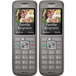 Gigaset CL660HX Duo - 2 design DECT-Mobilteil mit Ladeschale
