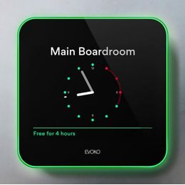 Evoko Liso Raummanager digitales T&uuml;rschild 8 Zoll (20,32 cm)