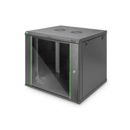 Digitus 9HE 19"-Wandgeh&auml;use Dynamic Basic Serie RAL 9005 schwarz