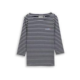 Tom Tailor Shirt Damen Gr&ouml;&szlig;e S navy / hellblau / wei&szlig;