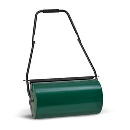 Juskys Garten Rasenwalze Fritz aus Metall bef&uuml;llbar mit 50L Wasser / Sand &ndash; inkl. Schmutzabweiser