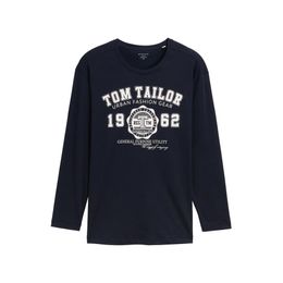 Tom Tailor Men + Shirt Herren Gr&ouml;&szlig;e 5XL navy / wei&szlig;