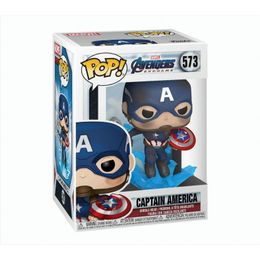 Funko POP - Marvel: Endgame - Captain America mit Broken Shield und Mjolnir