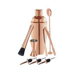 ich-zapfe Cocktail-Set 8-teilig in einer Geschenkbox - Kupfer Optik