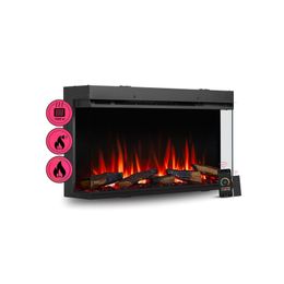 BALDERIA Elektrokamin Athena 36 - Einbau, Heizung 1500 W, App-Funktion