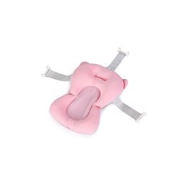 Chipolino Babybadewannen Netz und Kissen Multi, Kunststoffb&uuml;gel, ab Geburt pink