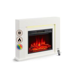 BALDERIA Elektrokamin Finn Design - Standkamin, Heizung 2000 W, weiss