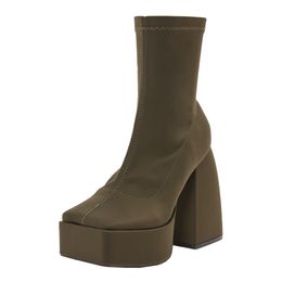 Public Desire Stiefelette 'CHARLIE' Damen Gr&ouml;&szlig;e 39 gr&uuml;n Winterschuhe