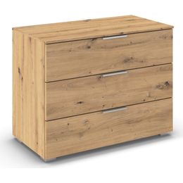 Schubkastenkommode Rauch, B:80cm H:61cm T:42cmeiche artisan, Holzwerkstoff, Sideboards, "Lowboard Sideboard Schubladenkommode Kommode ASTANA", mit 3
