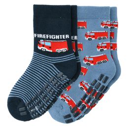 Topolino 2 Jungen Stoppersocken mit Bio-Baumwolle