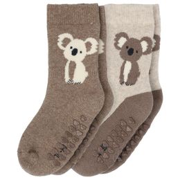 Topomini 2 Paar Baby Stoppersocken mit Motiv