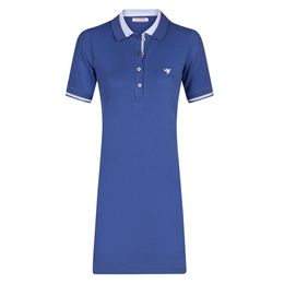 Felix Hardy Kleid Damen Gr&ouml;&szlig;e 42 blau / wei&szlig; Winterkleid