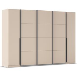 Schwebet&uuml;renschrank OTTO HOME, B:301cm H:210cm T:62cmbeige (champagner), Holzwerkstoff, Schr&auml;nke, "Dreh-/Schwebet&uuml;renschrank Kleiderschrank Familie,