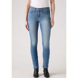 Levi's Slim-fit-Jeans LEVI'S "311 SHAPING SKINNY", Damen, Gr. 28, L&auml;nge 28, eternal indigo mid, Denim/Jeans, Obermaterial: 80% Baumwolle, 19% Polyester, 1% Elasthan, skinny fit lang, Jeans Slim-fit-Jeans, im 5-Pocket-Stil
