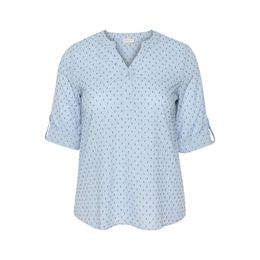 Kaffe Curve Bluse 'Solo' Damen Gr&ouml;&szlig;e 7XL blau