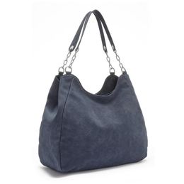 Vivance Henkeltasche 'Schultertasche' blau Gr. f&uuml;r Damen