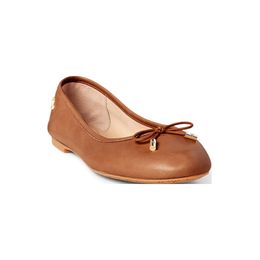 Lauren by Ralph Lauren Lauren Ralph Lauren Ballerina 'JAYNA' Damen Gr&ouml;&szlig;e 37 braun