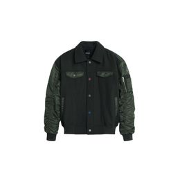 Desigual &Uuml;bergangsjacke Herren Gr&ouml;&szlig;e M khaki / dunkelgr&uuml;n