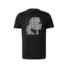 K by KARL LAGERFELD Karl Lagerfeld T-Shirt Herren Gr&ouml;&szlig;e XXXL graphit / schwarz / wei&szlig;